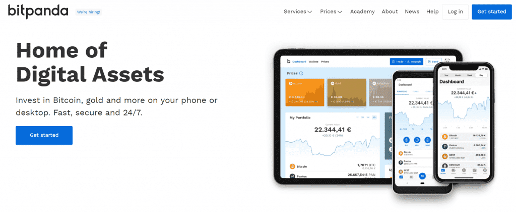 Bitpanda review – onze ervaring met deze crypto broker